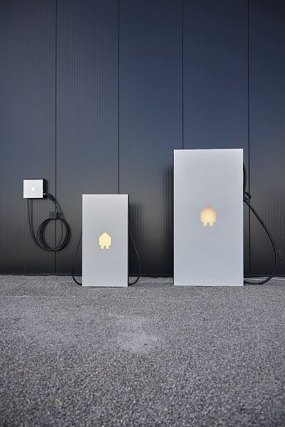 Smappee EV Base Business Ladesäule 3-Phasen 2 x 22kW Typ 2 Steckdosen ...