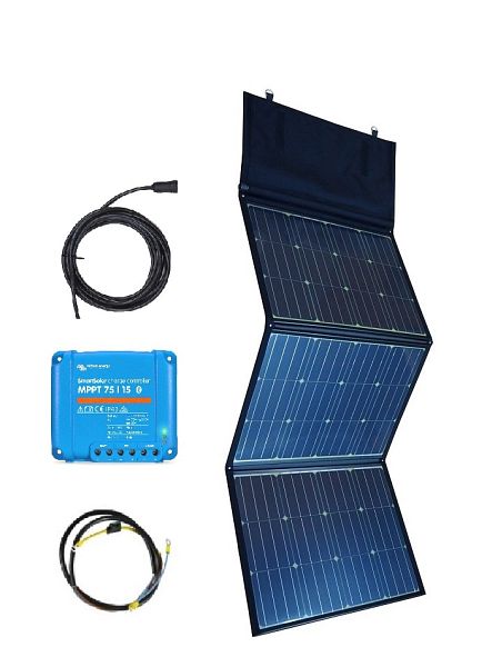 Solar Swiss Solar plug-n-play Set faltbar 100W 12V KVM5 4260594041377 ...