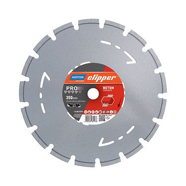 Norton Clipper Trennscheibe Pro Beton Soft - 300 Ø mm Bohrung: 254 mm ...