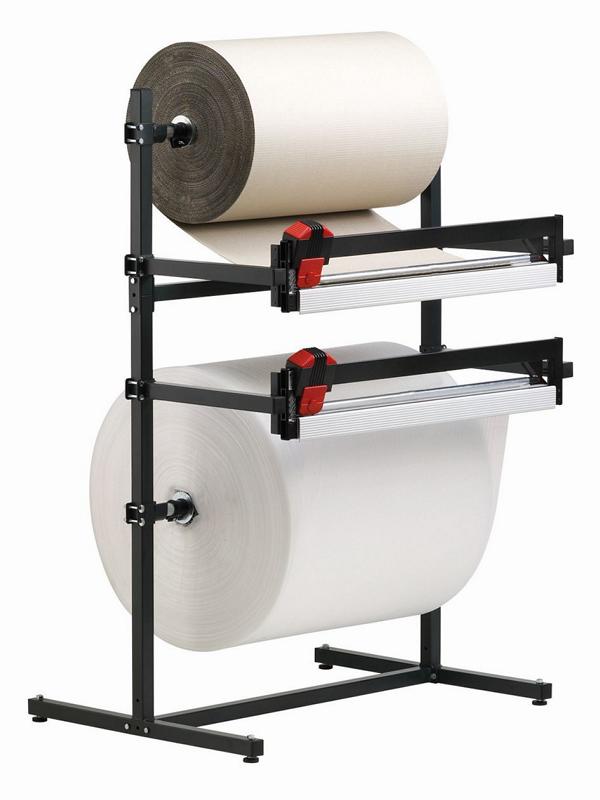 Hüdig + Rocholz SYSTEM 2000 Doppel-Schneidständer waagerecht maximale Rollenbreite 1600 mm 26416 ...