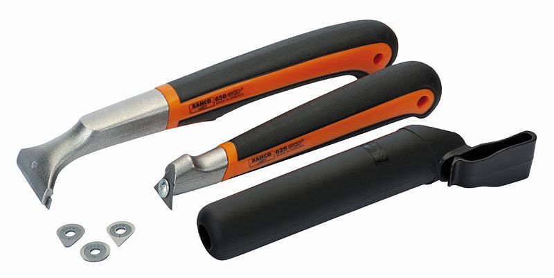 Bahco Schaberset 625 + 449 650 + 442 Ersatzklingen 625-ROUND/-DROP ...