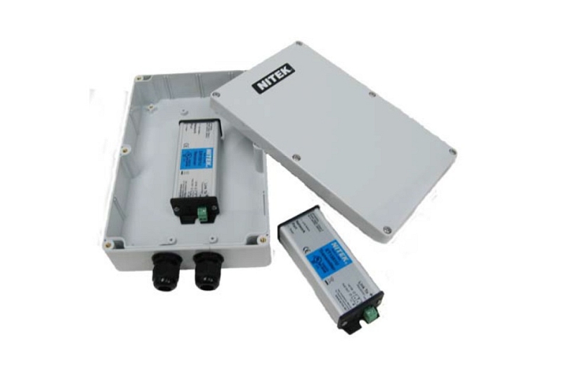 Nitek Ethernet Extender bis zu 300m über Zweidraht 1x 100BaseT- Port TX ...