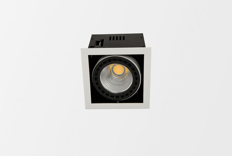 Abalight LED Downlights BOX 200 SOLO 3000K weiss Ra85 Flood Beam 17422 ...