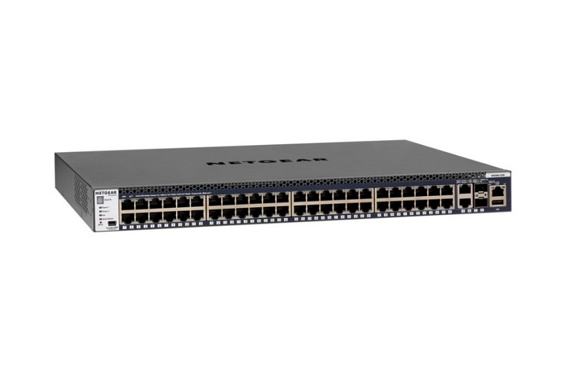 Netgear 52-Port Stackable Managed PoE+ Switch Layer 3 150W PSU ...