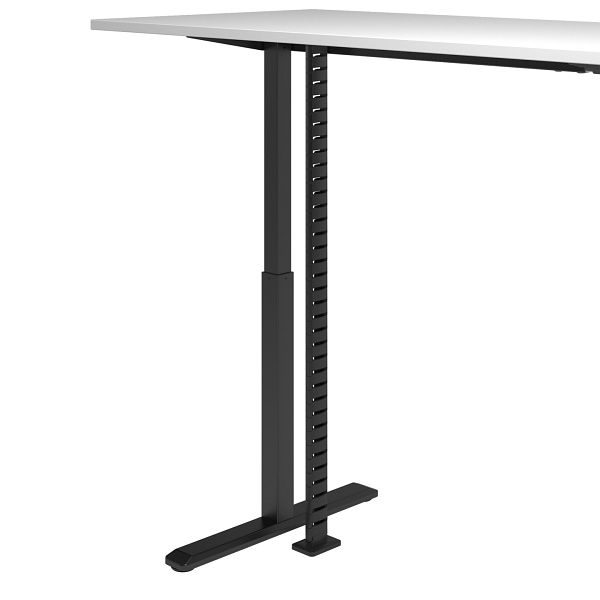 Dataflex Addit Kabelführung Sitz-Steh 130 cm - Schreibtisch 473 Schwarz 34.473 günstig ...