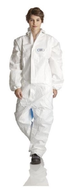 ProSafe DuoSafe Einweg-Overall Kapuze eingenähter SMS Rücken ...