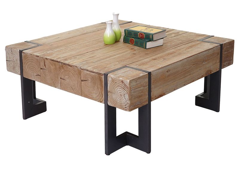 Couchtisch Holz Massiv Rustikal