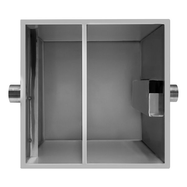 KuKoo Gastro Fettabscheider Ölabscheider 60L Edelstahl Fettseparator ...