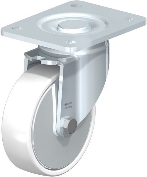 Blickle LH-PO 125K-3-FA Stahlblech-Lenkrolle Schwerlast-Ausführung mit ...