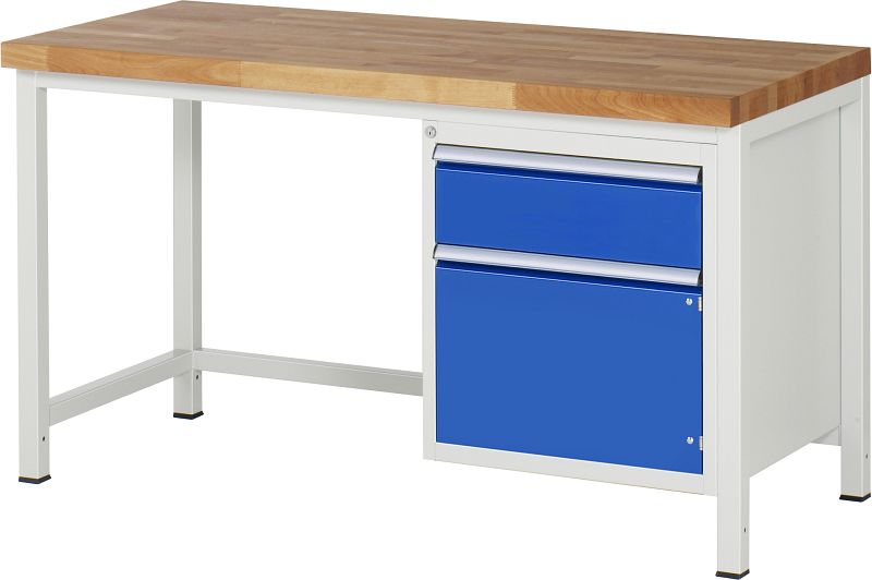 RAU Werkbank Serie 8000 - Modell 8152 B1500 x T700 x H840-1040 mm ...