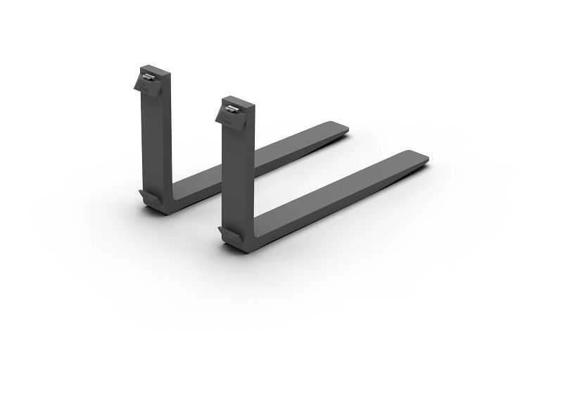 Vetter Industrie Gabelzinken Querschnitt: 80x40 mm / Gesamtlänge 1000 ...