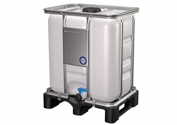 ALPHA IBC 300 Liter Material: Innenbehälter aus HDPE Lebensmittelecht ...