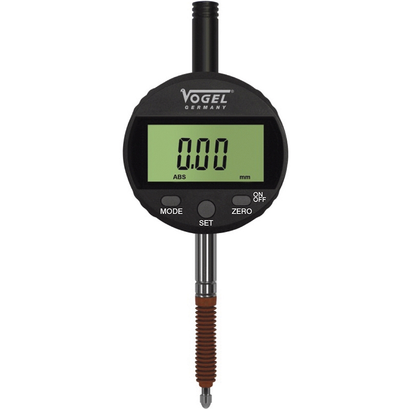 Vogel Germany Digital-Messuhr IP65 mit Mini-USB-Datenausgang 12.5 mm / 0.5 inch 0.01 mm / 0.0005 ...
