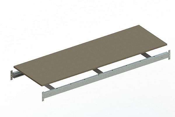 Meta MINI-RACK Zusatzboden 1800x650 mm verzinkt mit Spanplatte 2002922 ...