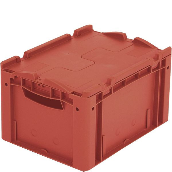 BITO Eurostapelbehälter XL Deckel/Kufe /XLD43221 400x300x220 rot Deckel ...