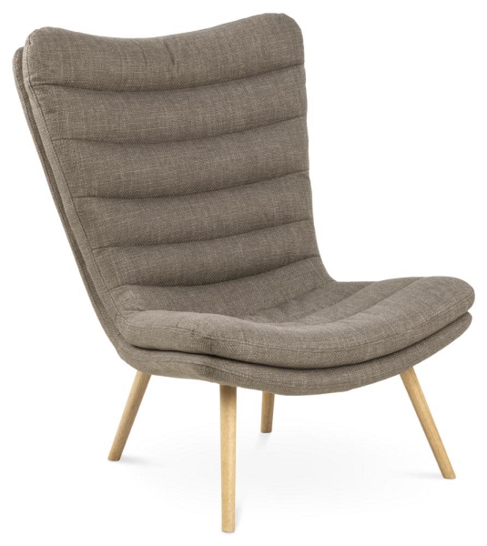 Deskin Lounge-Sessel OAK Grau meliert 970 x 820 x 1020 mm 348591 ...