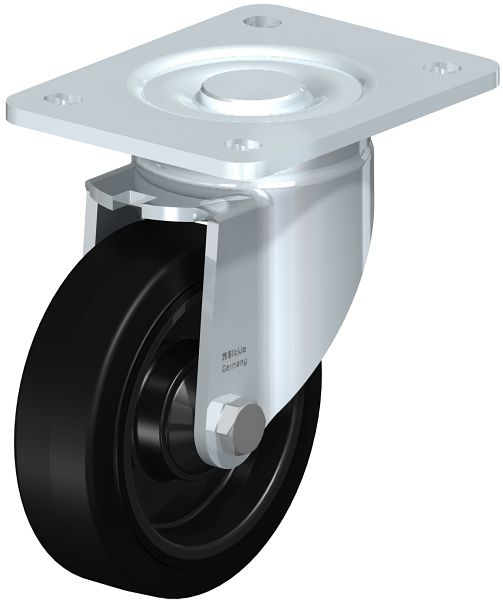 Blickle LH-POEV 125K-3 Stahlblech-Lenkrolle Schwerlast-Ausführung mit ...