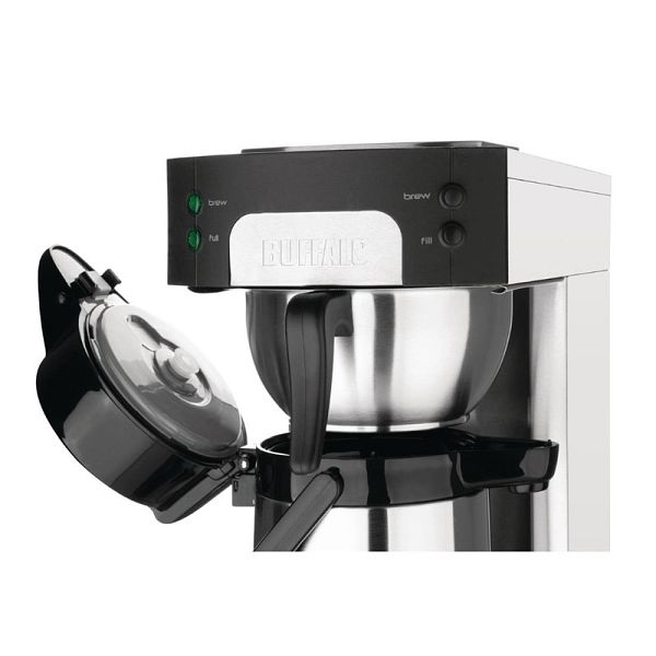 Buffalo Filterkaffeemaschine mit Pumpkanne 19 kW Kapazität: 23 l CW306 ...