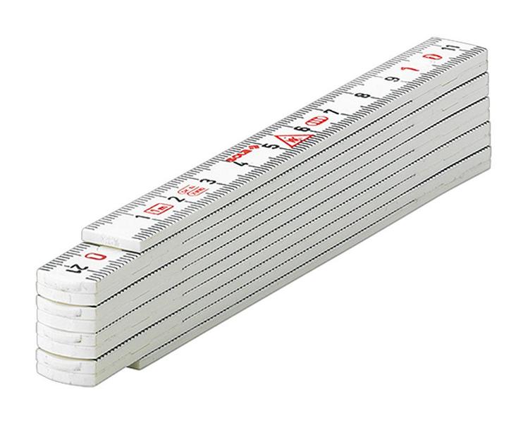 Sola Kunststoff-Meterstab 1m HKM 1/10W weiß EG-Klasse 3 VE: 10 Stück ...