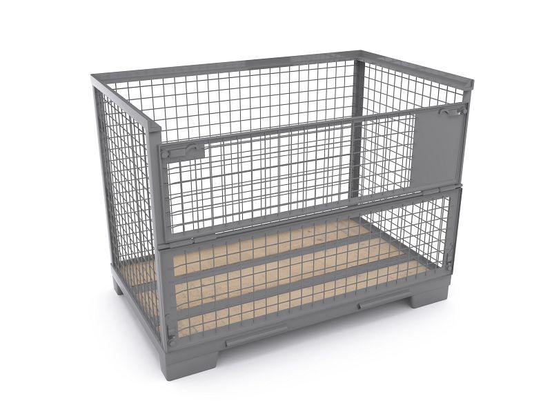 Schake Euro Gitterbox Tragfähigkeit: ca. 1500 kg 50370 4250384750152 ...