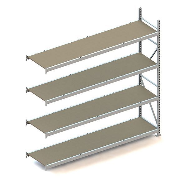 Meta MINI-RACK AR 2500x2600x650 mm verzinkt mit Spanplatten Bodenanzahl ...