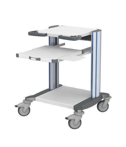 HAEBERLE Computerwagen toro 63 2 mit POAG-Pin mit 2 Platten 1 ...