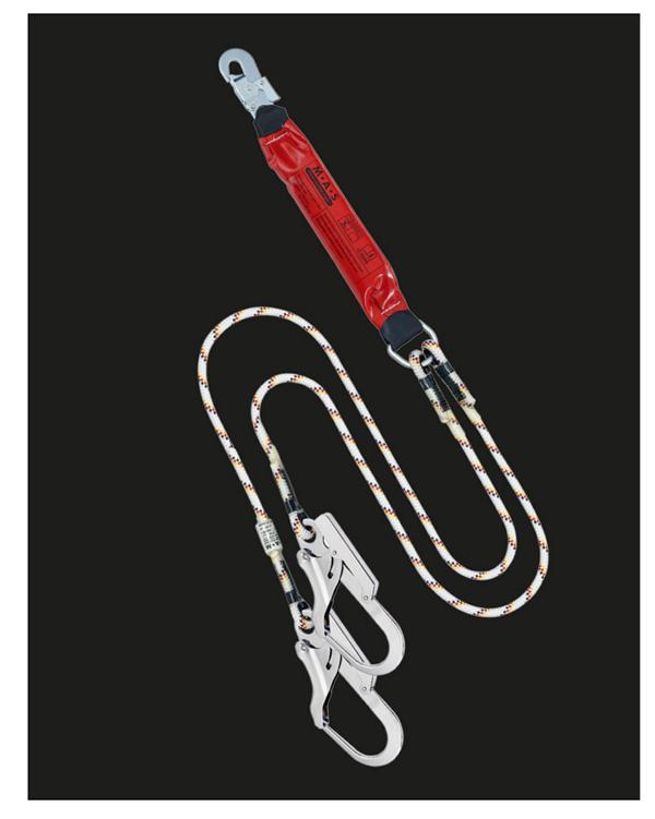 MAS Bandfalldämpfer-Verbindungsmittel Typ BFD-Twin XXL geprüft: n. DIN ...