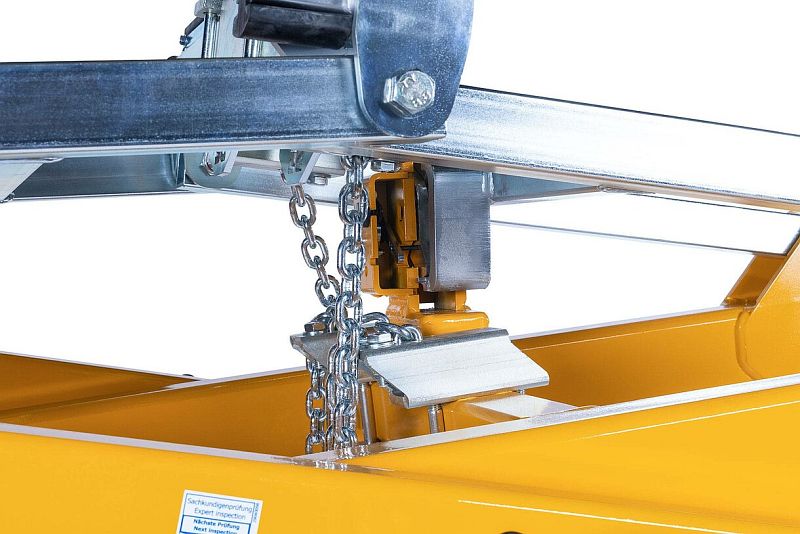 Probst Mechanischer Scherengreifer SG-80-PGL2 mit Gummigreifbacken PGL ...