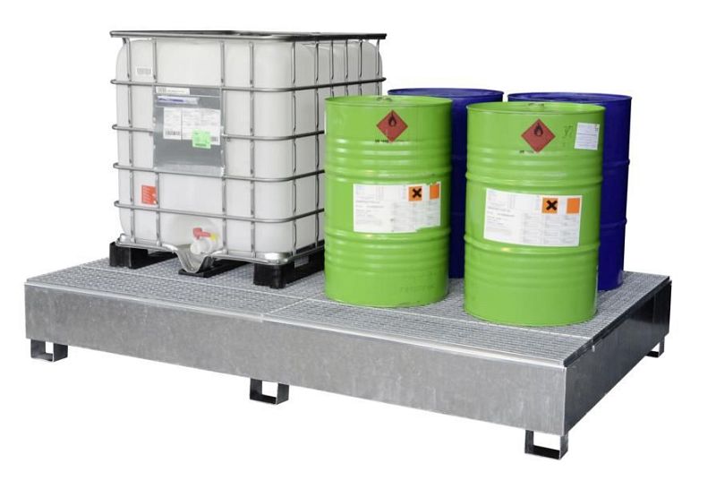 Cemo IBC-Auffangwanne GS2a verzinkt 10616 4251534200619 günstig ...