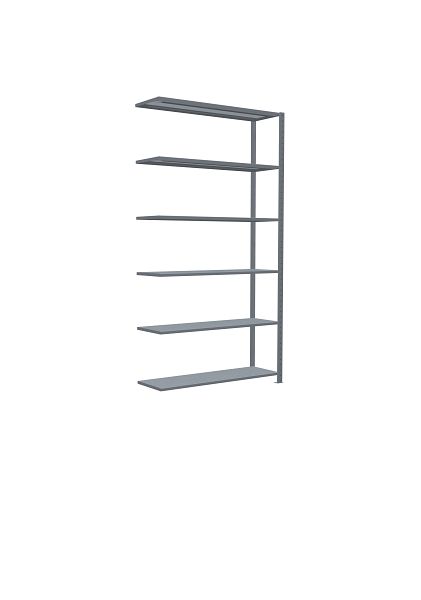 Schulte Anbauregal Steckregal MULTIplus150 2500 x 1300 x 400 mm 6 ...