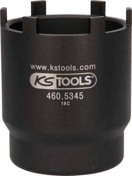 KS Tools 1" Nutmuttern-Schlüssel mit 6 Zapfen für Mercedes und MAN Ø 77/84 mm 460.5345 günstig ...