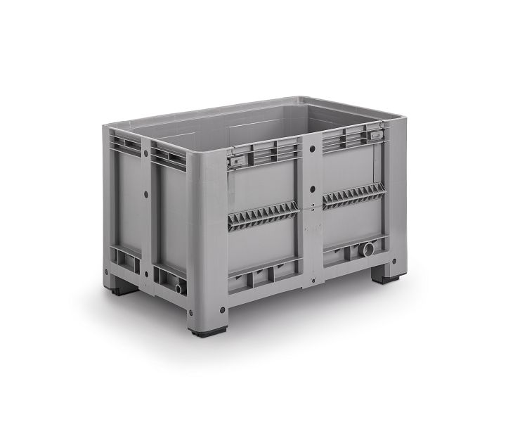 ALPHA Palettenbox Inhalt: 470 Liter Unterbau: 4 Füße inkl ...