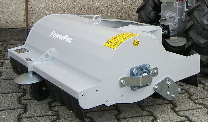 PowerPac Schlegelmulcher 80 cm für MF17 inkl. höhenverstellbarer Walze ...