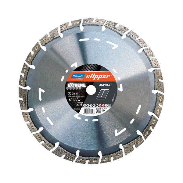 Norton Clipper Trennscheibe Extreme Asphalt- 450 Ø mm 70184694912 ...