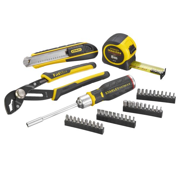 Stanley FATMAX STAK Werkzeugset 44-teilig im großen STAK Koffer ...