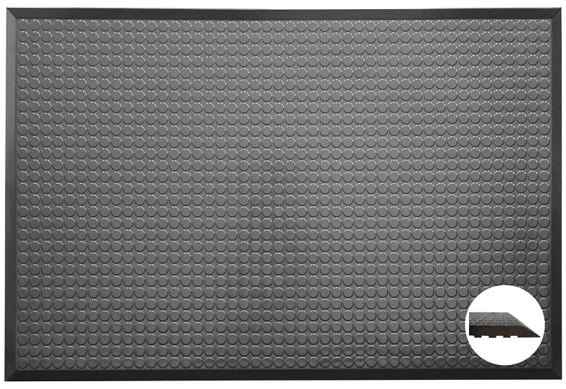 Ergomat Infinity Deluxe Dunkelgrau ESD Reinraum + Anti-Ermüdungs-Matte ...