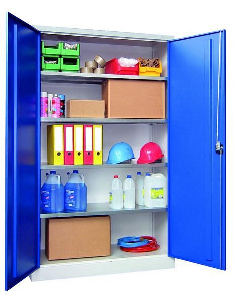 Pavoy Flügeltürenschrank 1950/500/1200 Drehgriff Böden verzinkt 31310-120-500-910 günstig ...