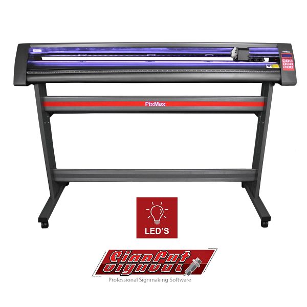 PixMax 1350 mm Schneideplotter mit Ständer Signcut pro & LED 27015 ...