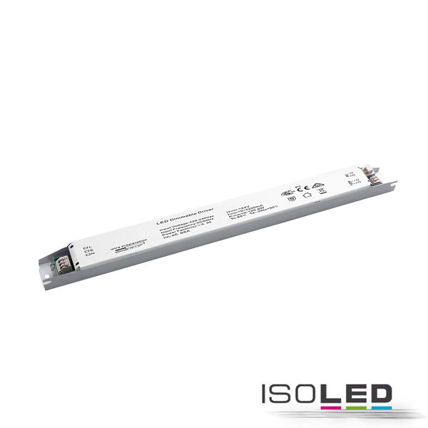ISOLED LED PWM-Trafo 24V/DC 0-100W ultraslim 1-10V dimmbar SELV 114225 günstig versandkostenfrei ...