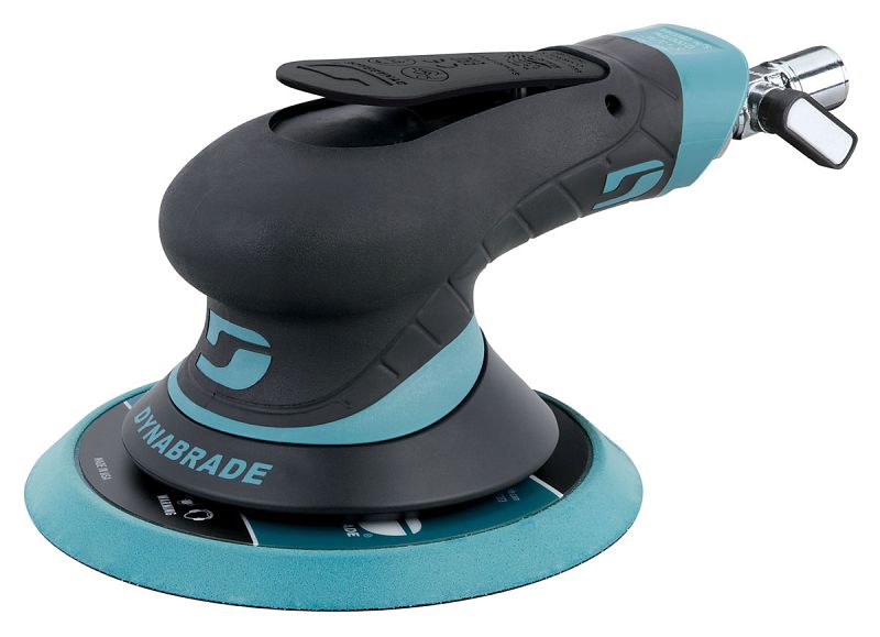 Dynabrade 150 mm Dynorbital Extreme Exzenterschleifer ohne Absaubung 25 mm Hub Hook-Face mit ...