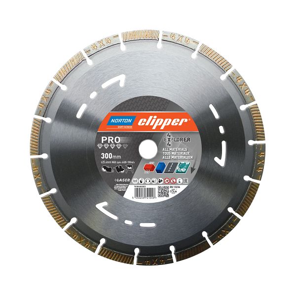 Norton Clipper Trennscheibe Pro 4x4 Explorer 125 Ø mm 70184602019 ...