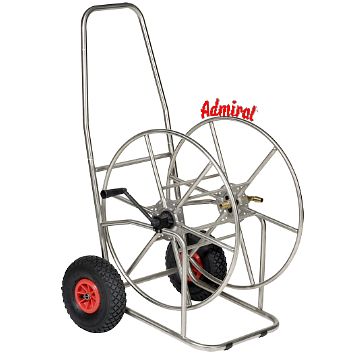 Admiral Admi®Depot Schlauchwagen W4 50 m 3/4" Edelstahl Anschlüsse ...