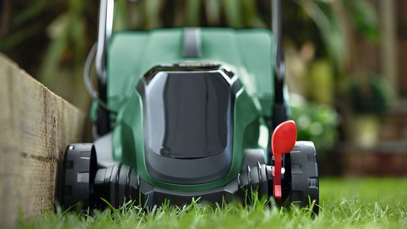 Bosch Akku-Rasenmäher CityMower 18V-32-300: 1x Akkupack PBA 18V 4.0Ah W ...