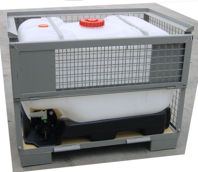 HC Hessentaler Container IBC 500L Gefahrguttransport-Tank natur NW 150 ...