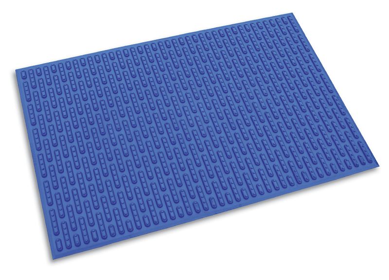 Ergomat Softline Blau Reinraum-Anti-Ermüdungs-Schweißmatten Länge 60 cm ...