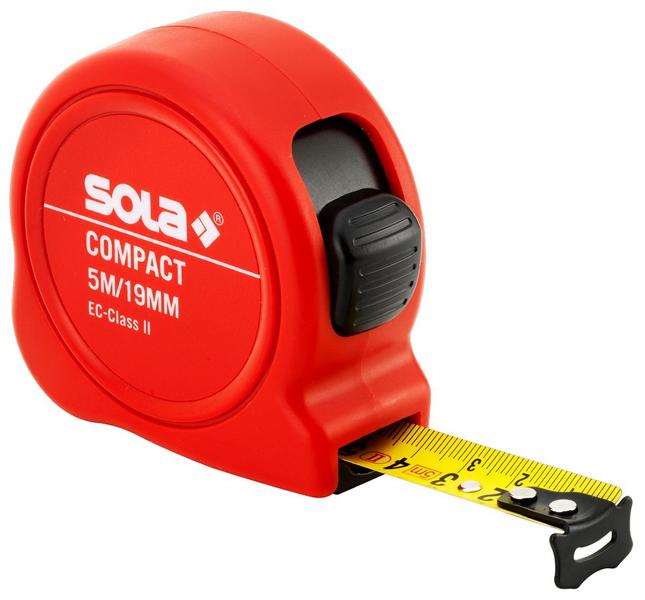 Sola Rollmeter (16 mm) Compact CO 3 m EG-Klasse 2 VE: 48 Stück 50510201 ...