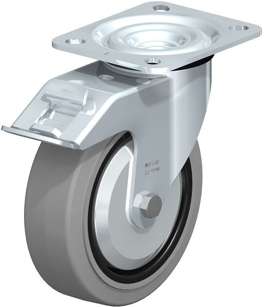 Blickle L-POEV 125R-FI-SG-FA Stahlblech-Lenkrolle mittelschwere ...