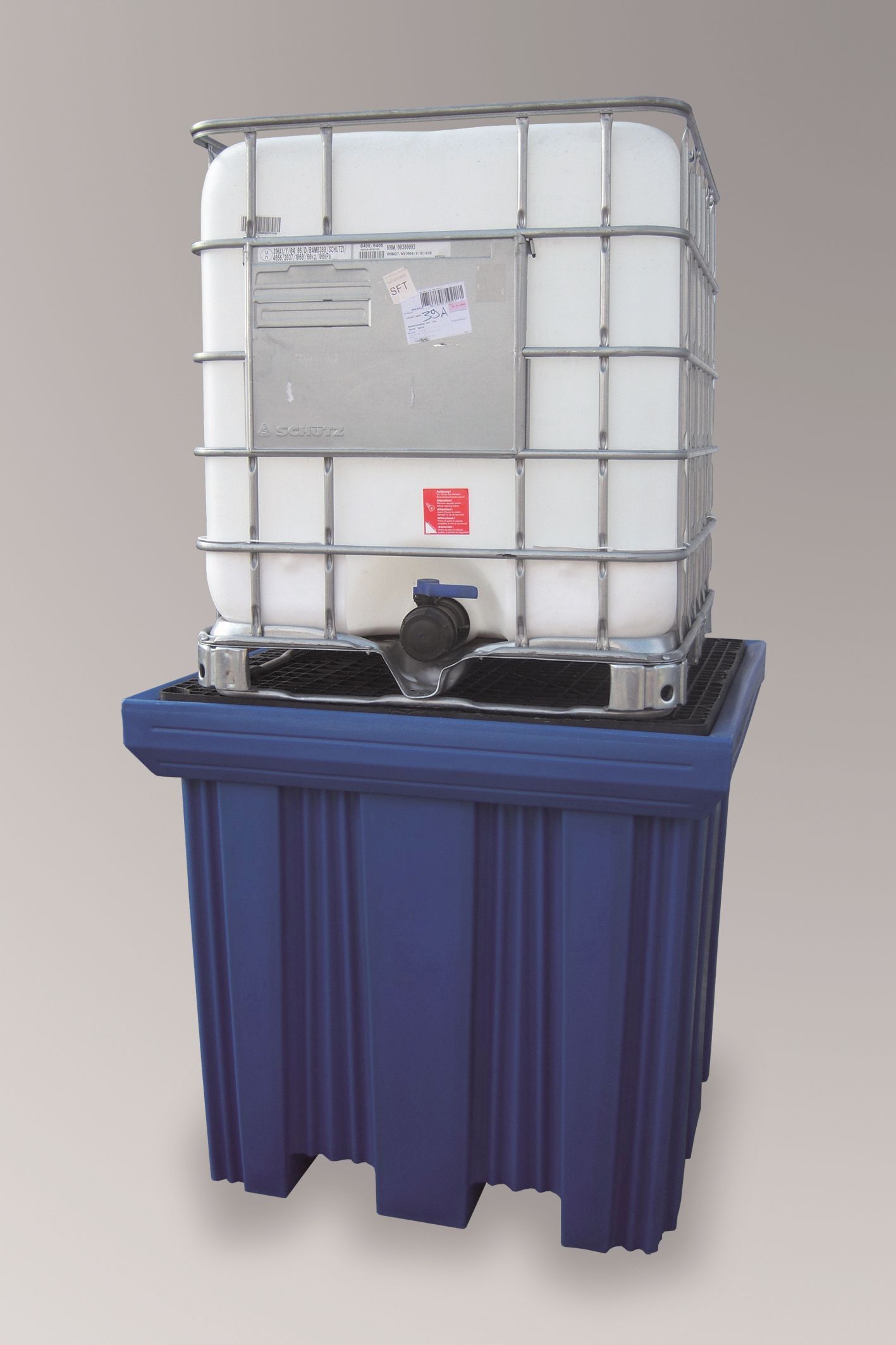 LaCont PE-Wannen Blue Line PE-KT-EP4; mit PE-Gitterrost P70-7130-A günstig versandkostenfrei ...