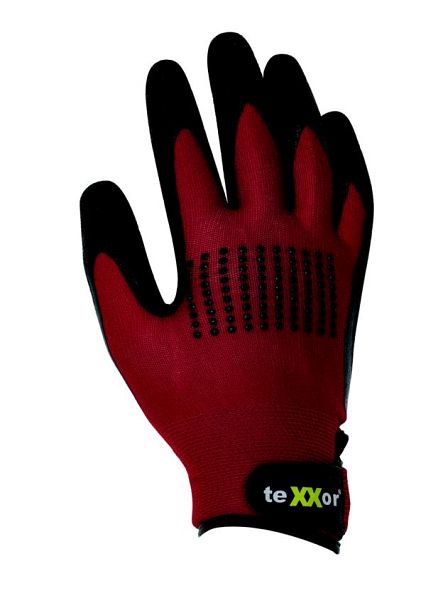 teXXor Nylon-Montagehandschuhe "LATEX BESCHICHTET" Größe: 10 VE: 12 ...