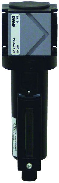 ewo Filter G 1/2 Handablassventil Metallbehälter 40 µm variobloc BG40 ...